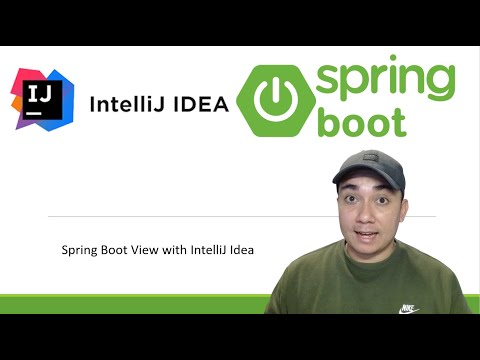 Spring Boot Beginner View with IntelliJ