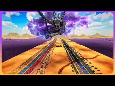 10 Million Aliens vs Earth Defense Force - Ultimate Epic Battle Simulator 2 UEBS 2