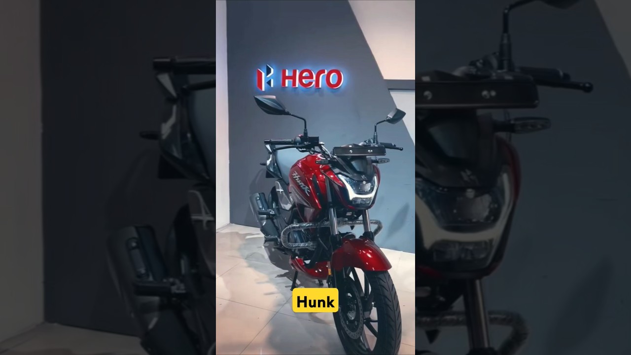 Hero Hunk 2025 New Launch #herohunk #xtreme125r #heromotocorp #shorts #rider