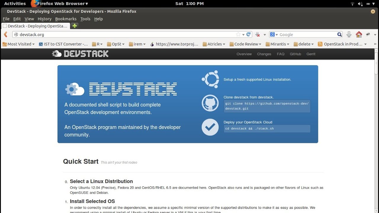 How To Install Stable OpenStack Icehouse In Ubuntu Using Devstack
