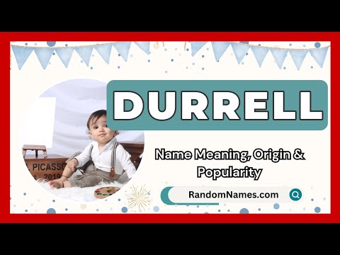 Durrell - Baby Boy Name Meaning, Origin & Popularity - RandomNames.com