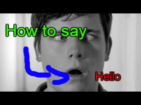 How to say [Hello] in French