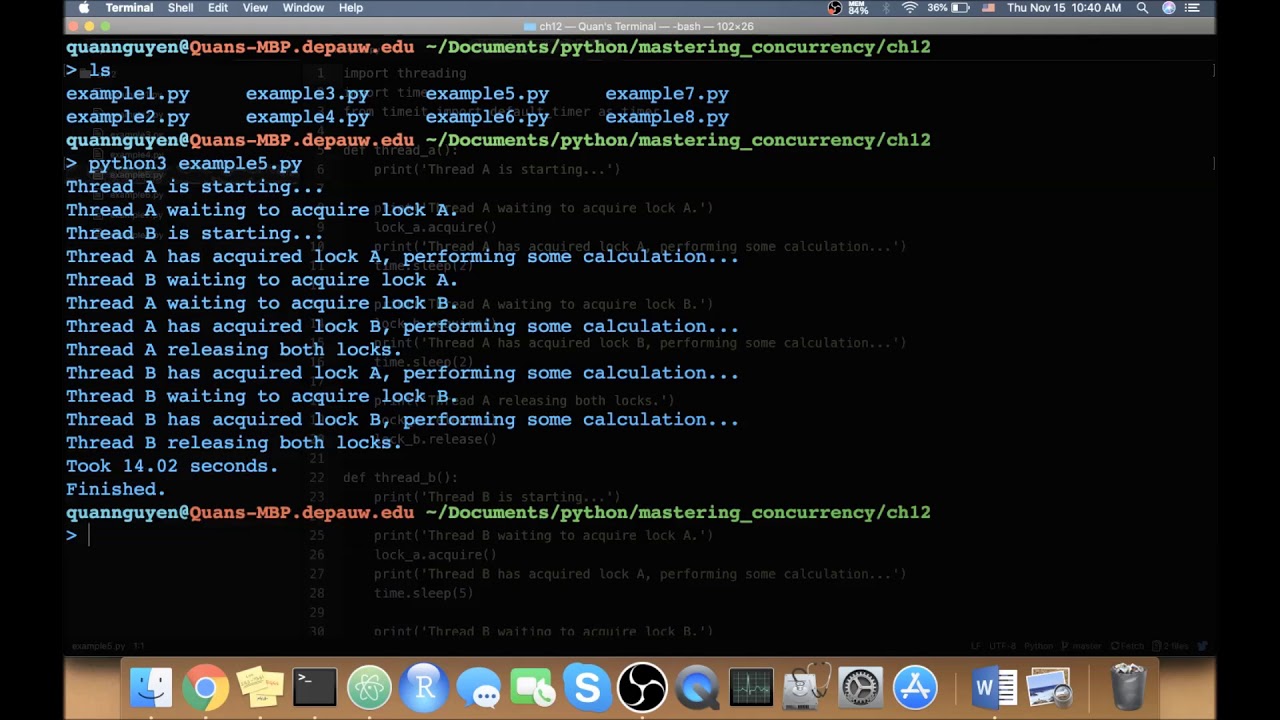 Mastering Concurrency in Python | 12. Deadlocks