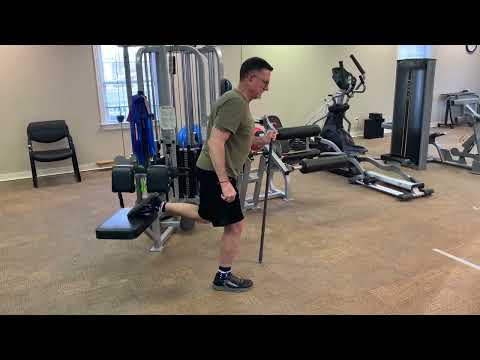 Mr. Barrera is exercising without pain after Physical Therapy at Encore ...