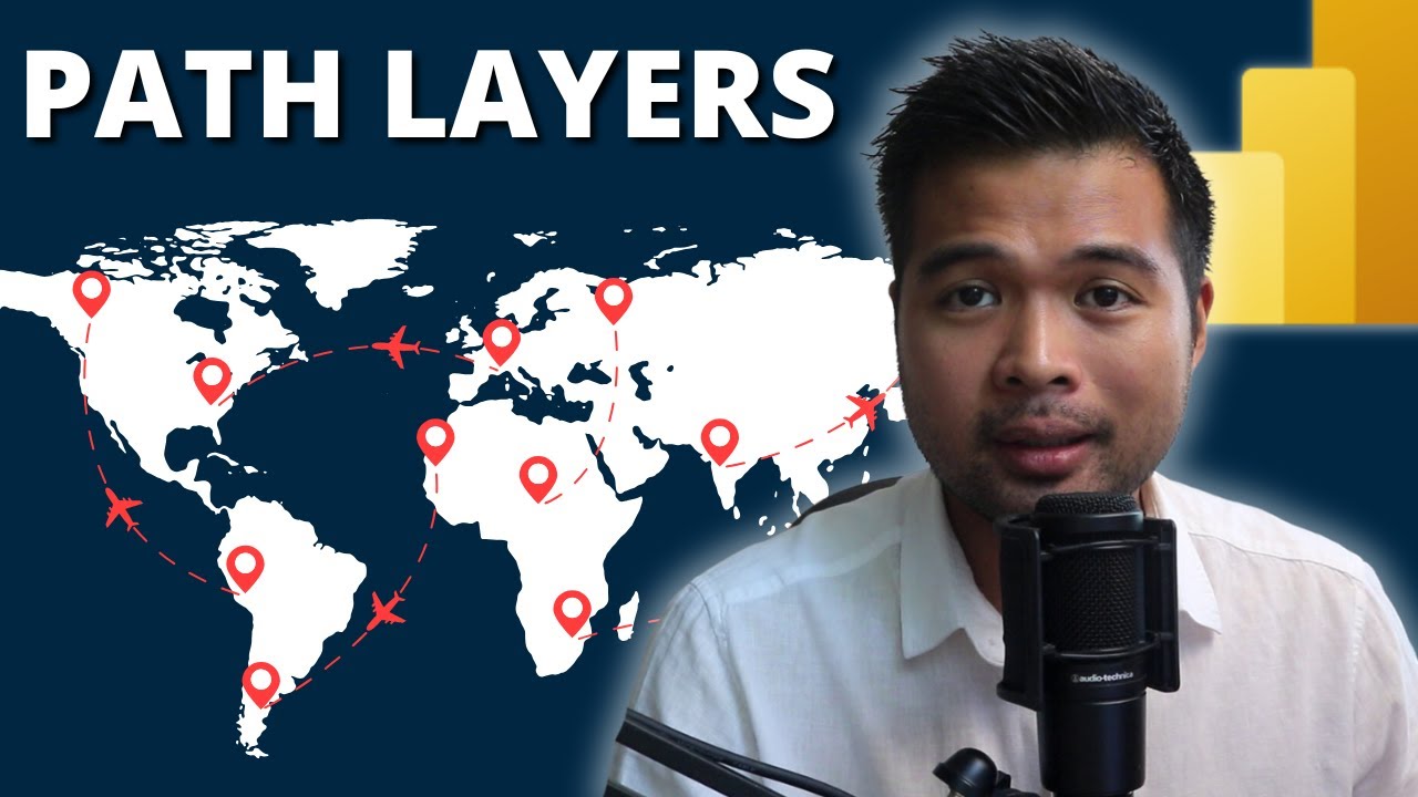 Azure Maps Path Layers in Power BI Today!