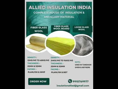 Allied Insulation (India) - Manufacturer of Glass wool & INSULATED ...