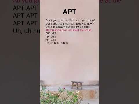APT | ROSÉ, Bruno Mars