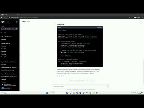random name generator python code