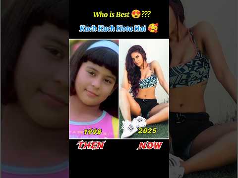 KUCH KUCH HOTA HAI Movie Cast Then Vs Now 🥰 💯 #viral #trending #bollywood #thenvsnow #srk #ytshorts