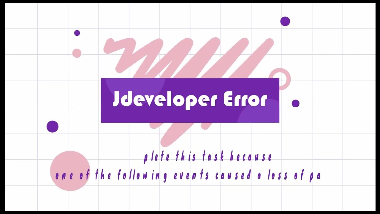 Oracle Jdeveloper- EBS R12 -  caused a loss of page data: