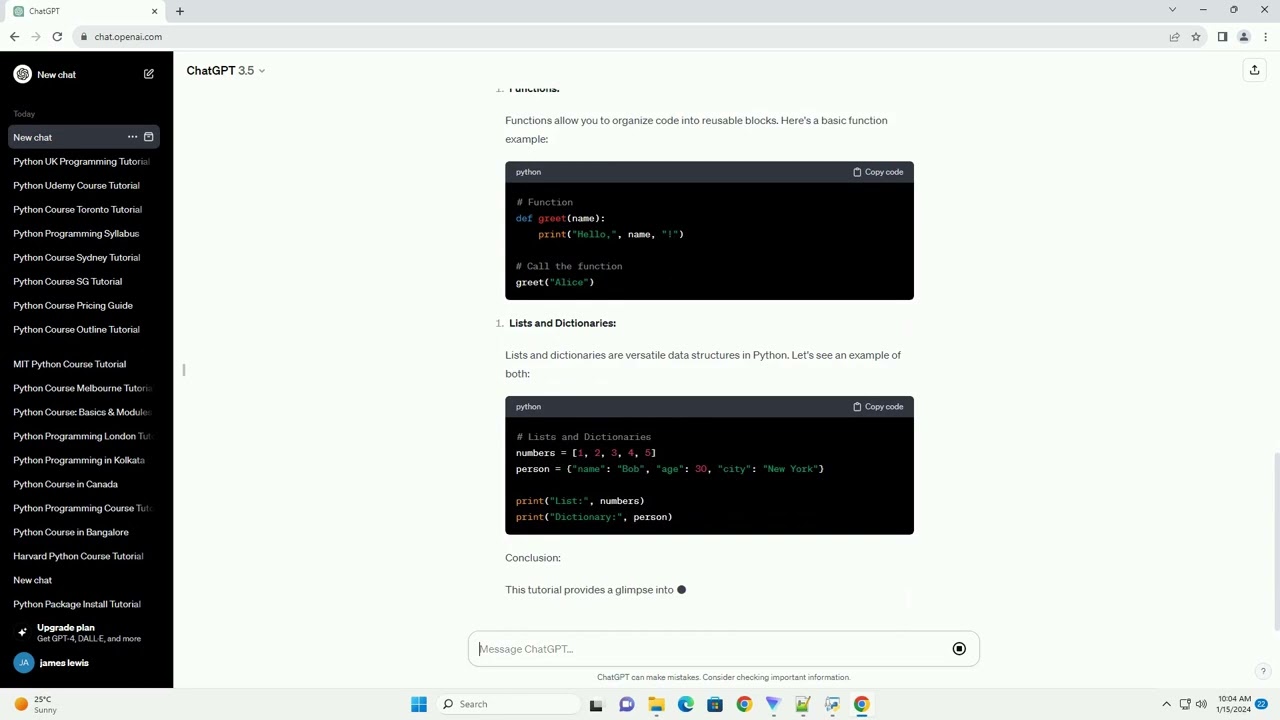python programming examples geeksforgeeks