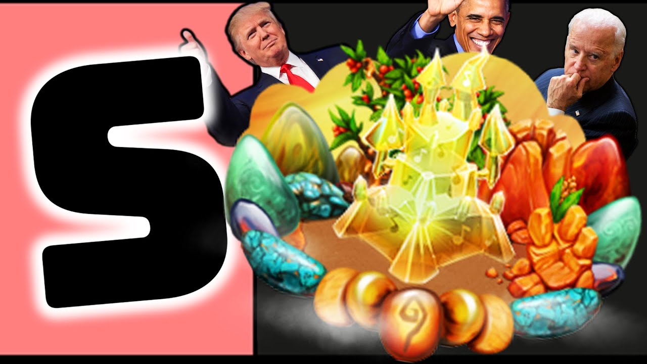 US Presidents Make a My Singing Monsters Tier List