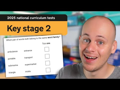 Pass the 2025 SATs GPS Paper: 'Word Families' questions