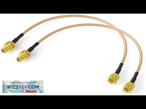 2x SMA Adapter Cable 2 feet For 4G LTE Router Gateway Cell Review