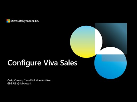 How to Configure Viva Sales
