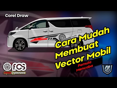 Membuat Gambar Vektor Mobil dengan Corel Draw | fivaldicyberstudio Official