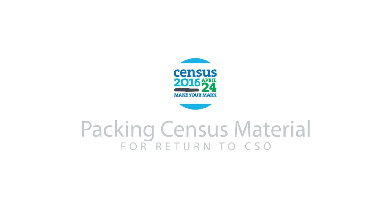 Packing Census Material   Central Statistics Office HD