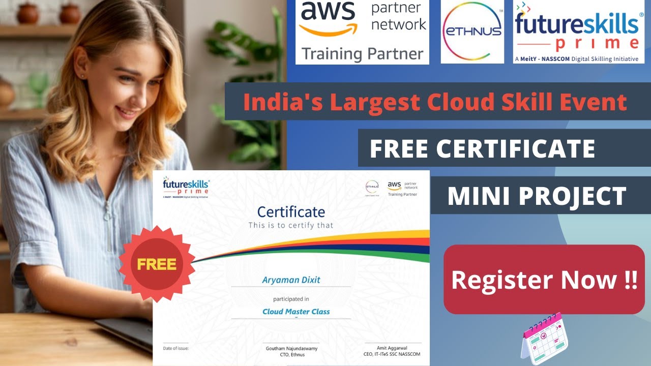 AWS Cloud MasterClass | AWS Free Training With Certificate and Project