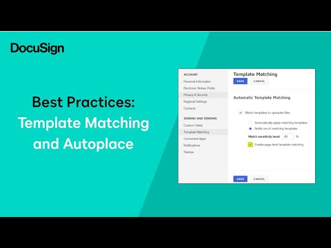 Best Practices for Easy Document Sending with Template Matching and Autoplace