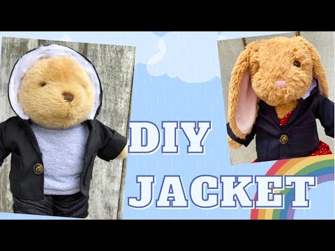 How to Make a Jacket for a Stuffed Animal!
