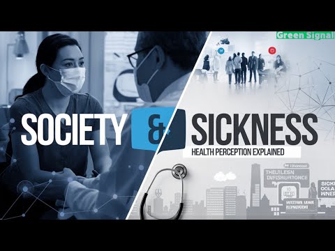 The Intersection of Society and Sickness: How Social Factors Shape Health Perception #healthylife