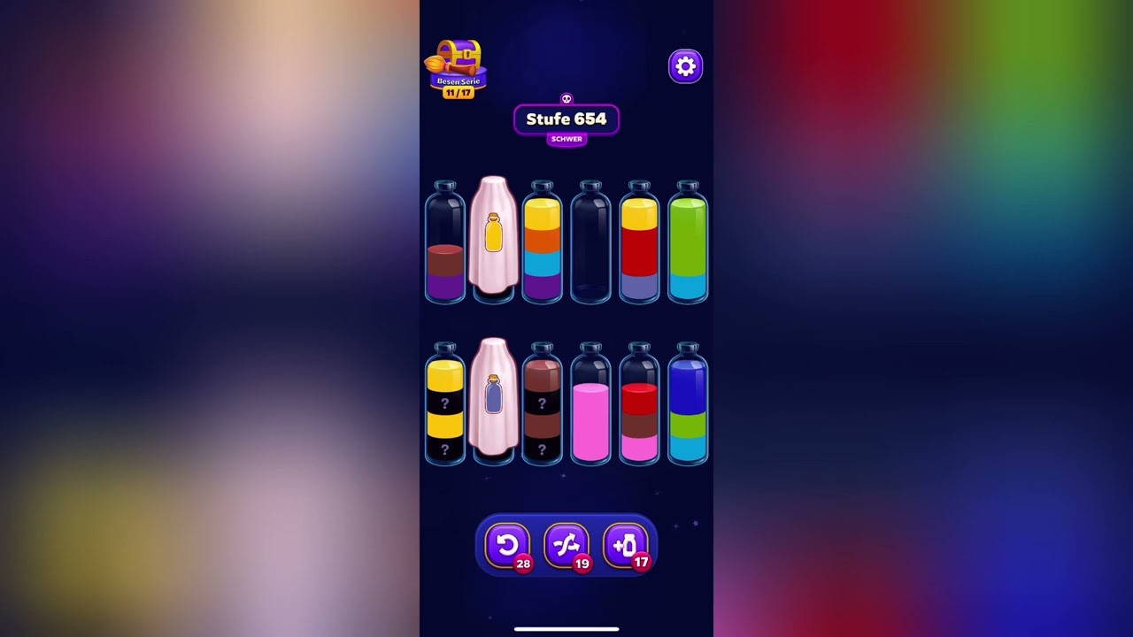 Magic Sort Level 654 Solution Walkthrough 