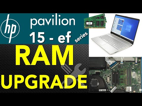 Hp Laptop 15-Ef series 📢 RAM UPGRADE