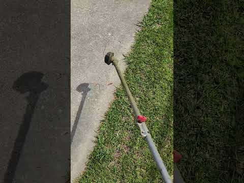 How to edge with a string trimmer
