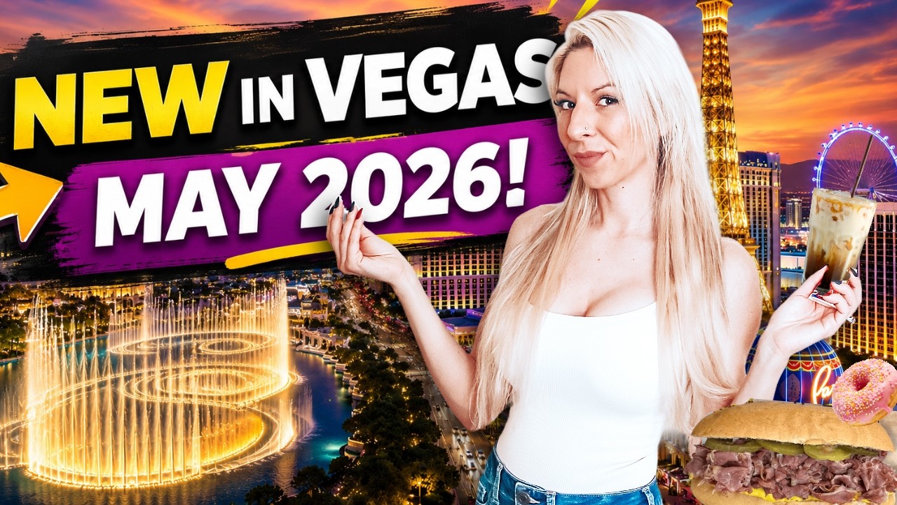 NEW in Las Vegas MAY 2026 - New Openings, Restaurants Eats, & EDC Parade!