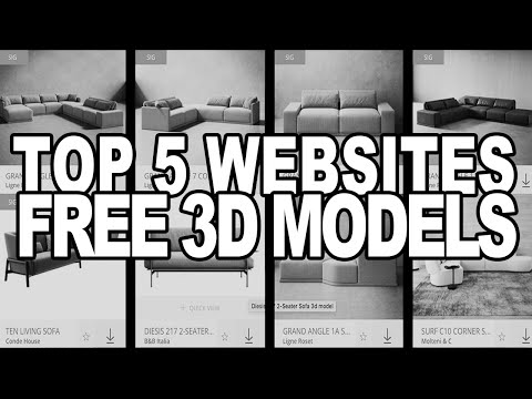 TOP 5 Websites for FREE 3D Models 2022