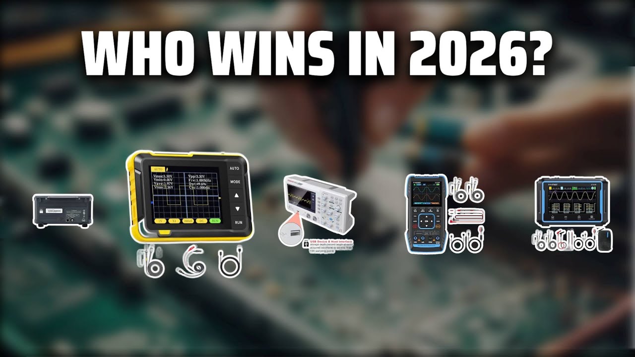 The Top 5 Best Oscilloscope Review in 2026 - Must Watch Before Buying!