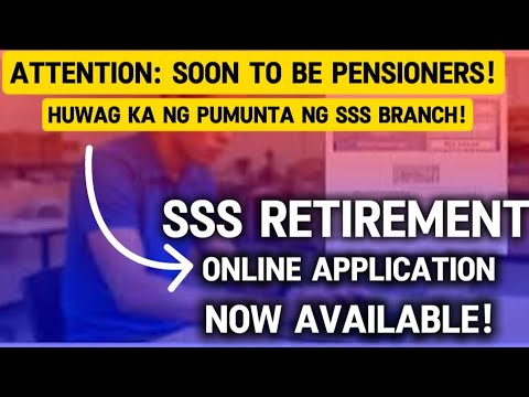 ✅HOW TO APPLY SSS RETIREMENT CLAIM APPLICATION THRU SSS ONLINE ACCOUNT