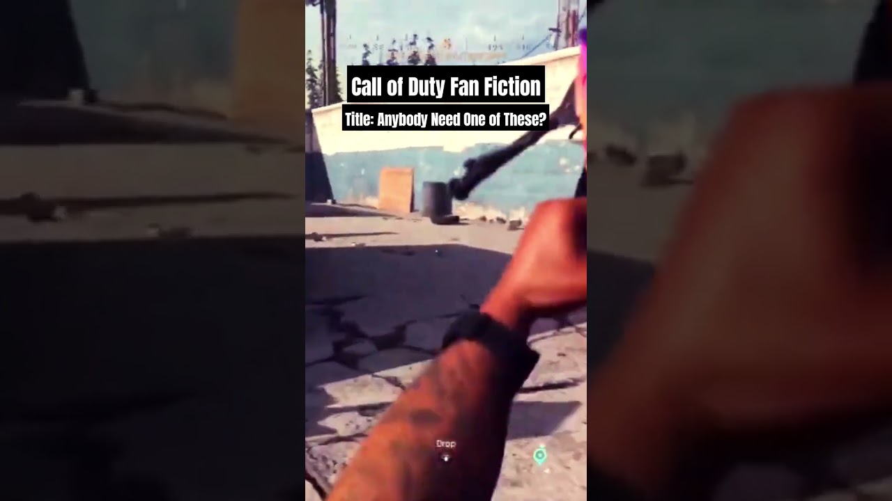 Call Of Duty Fan Fiction : Does Anybody Need One of These. #warzone #funny #cod #gamingshorts