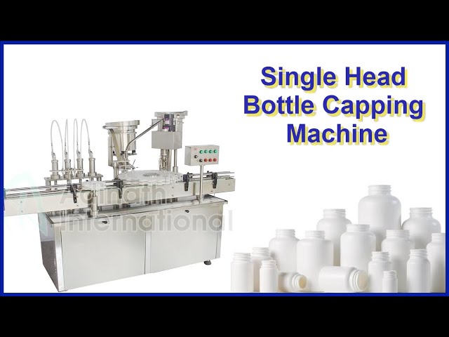 Bottle ROPP Screw Capping Machine - Automatic Single Head Bottle ROPP Capping Machine Exporter ...