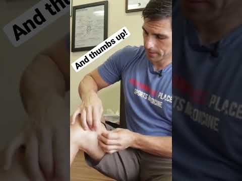 Secret knee pain treatment 🤯