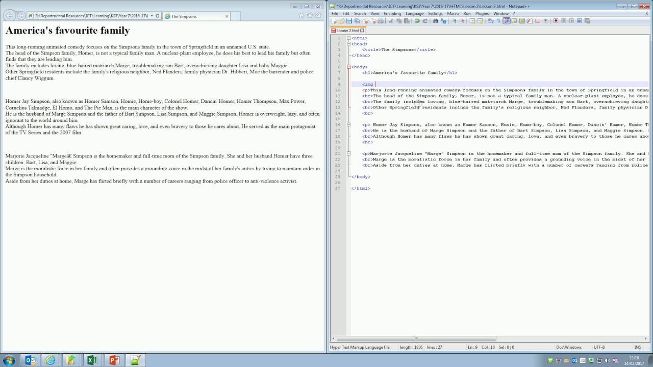 HTML for kids| Lesson 2 | Task -  1 Adding an image