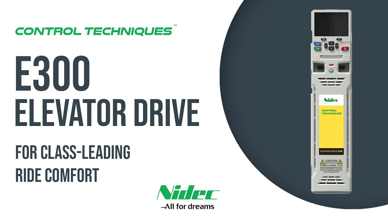 Elevator Drive E300 | Control Techniques | Nidec