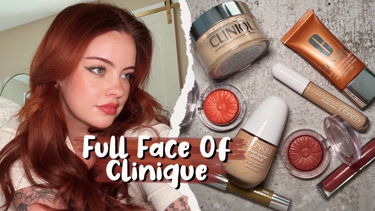 Trying A FULL FACE of CLINIQUE ✨ unexpected results… | Julia Adams