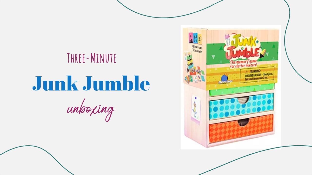 Junk Jumble - 3-Minute Unboxing