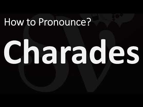 How to Pronounce Charades? (CORRECTLY)