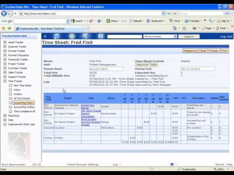 Simplified Time Reporting with Time Tracker