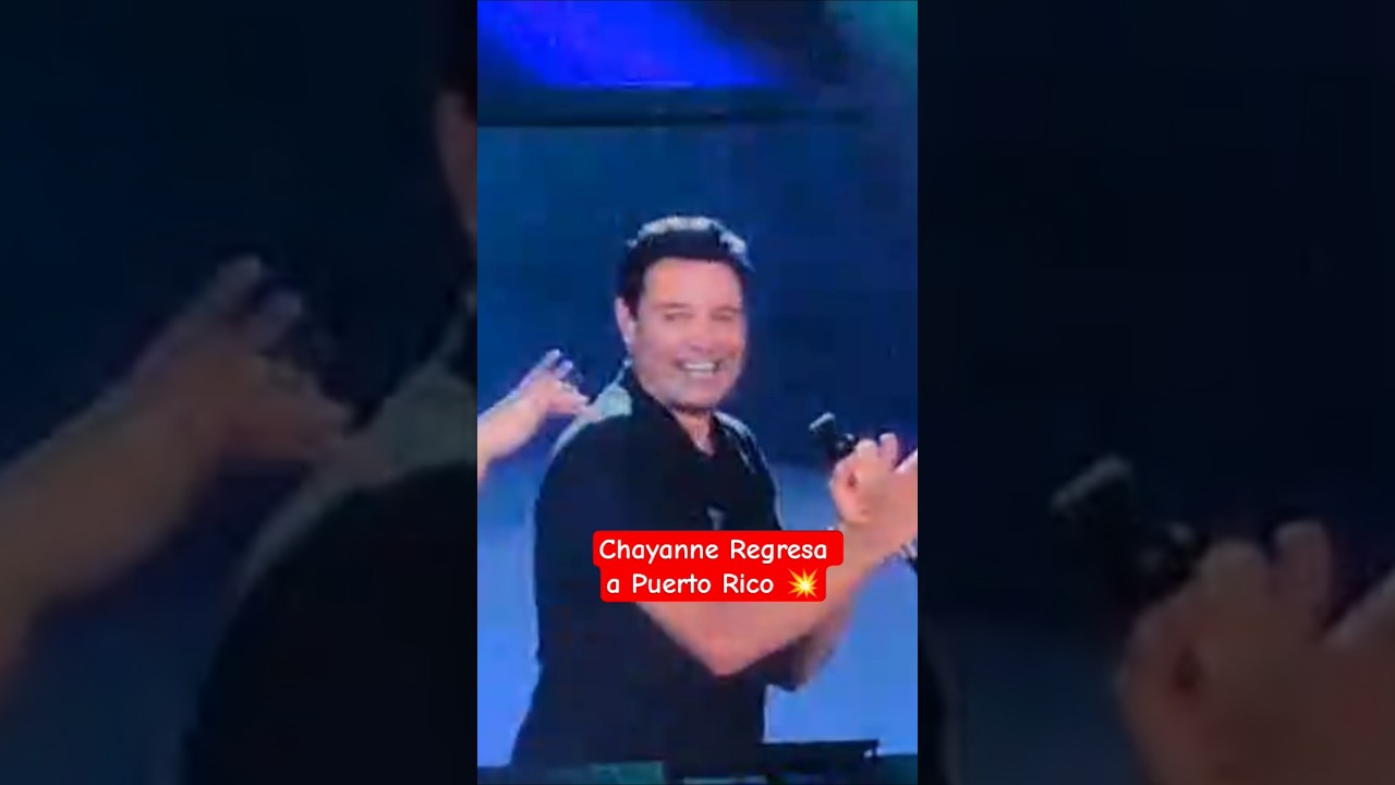 Chayanne in Puerto Rico 🇵🇷✨ | The Most Anticipated Concert of the Year.
