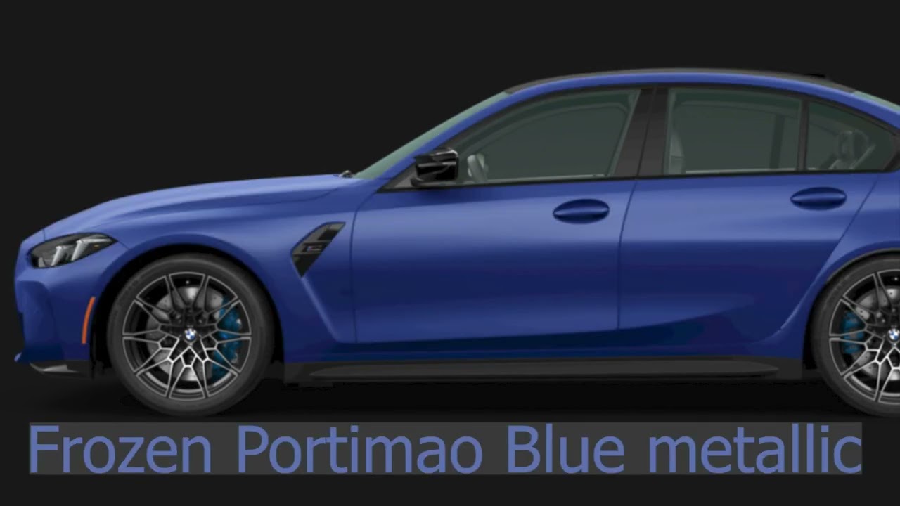 BMW G80 M3 - Colors - Wheels - Interior