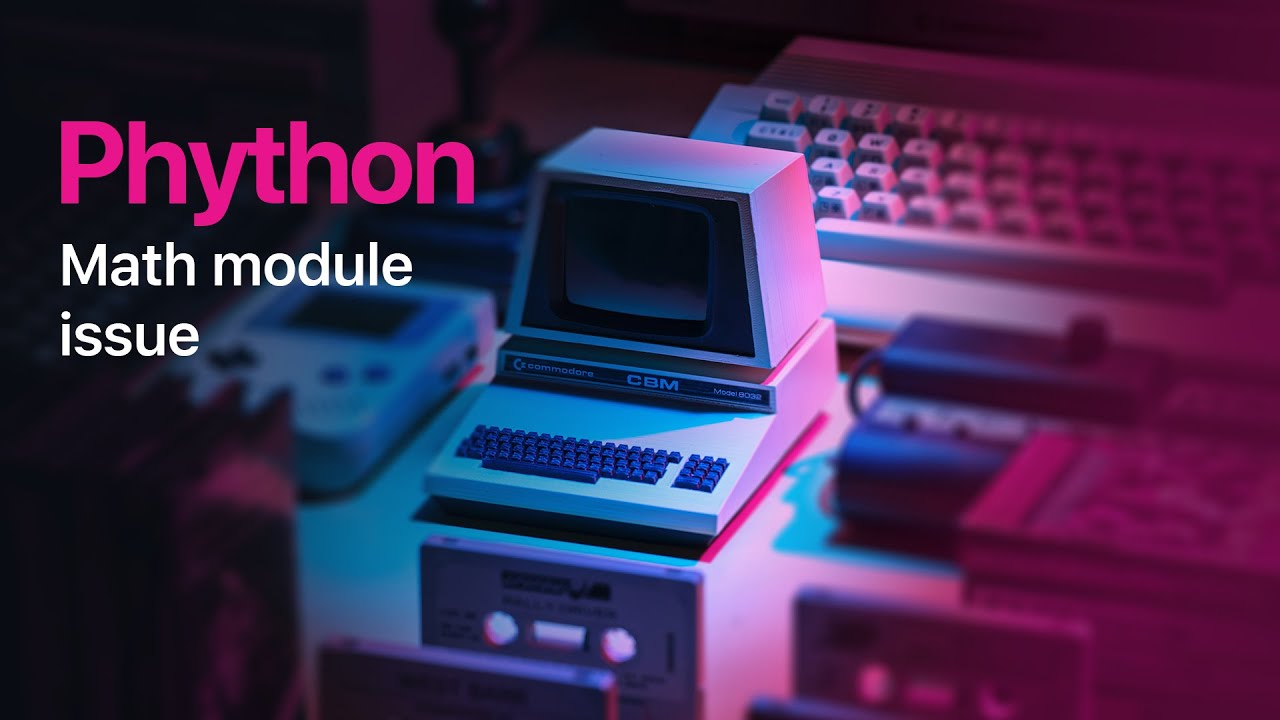 PyCharm cannot find math module