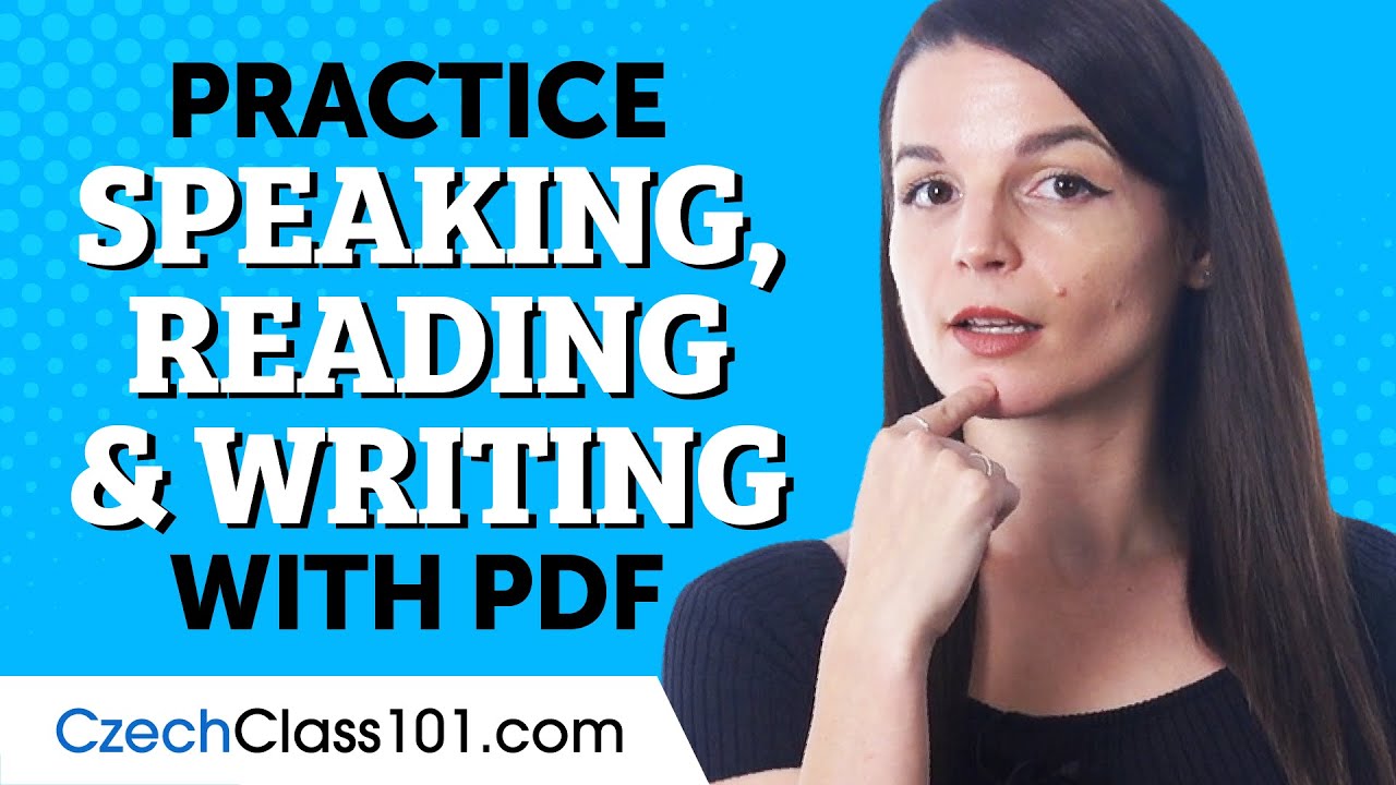 How to Practice Czech Speaking, Reading & Writing with the PDF Cheat Sheets