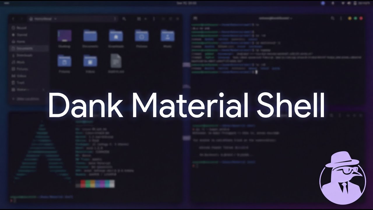 Dank Material Shell: The Ultimate Linux Desktop Experience! 🚀 (Overview & Features)