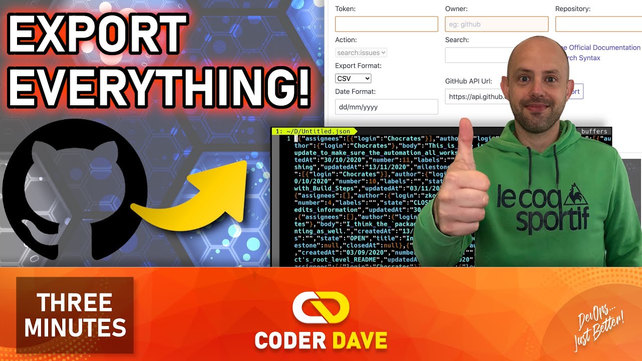 Export GitHub Issues, Commit History and More | GitHub Artifact Exporter
