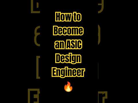 How to Become an ASIC Design Engineer | VLSI Roadmap