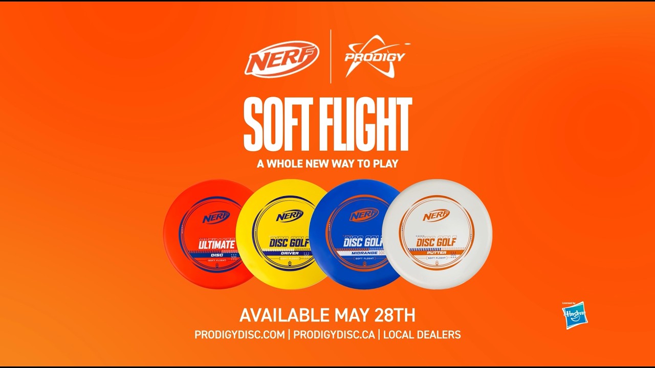 Introducing NERF Soft Flight Discs