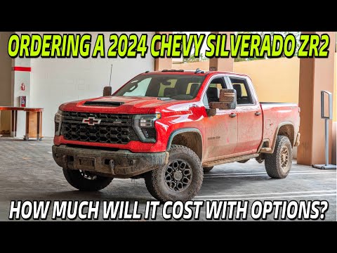 Just Ordered A 2024 Chevy Silverado 2500HD ZR2: Check Out The Pricing And Options I Chose!